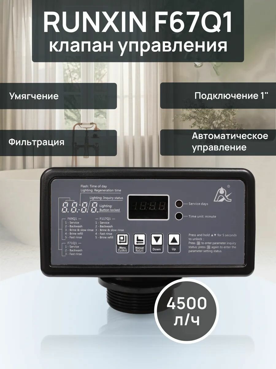 Блок управления фильтром