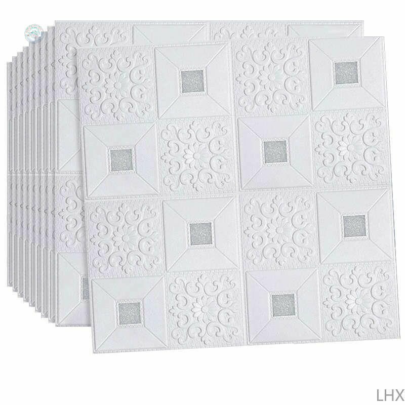 3D мягкие стеновые панели самоклеющиеся, защита от ударов для детей, шумопоглощающие наклейки под кирпич, легкий DIY ремонт, безопасные и нетоксичные декоративные панели для дома