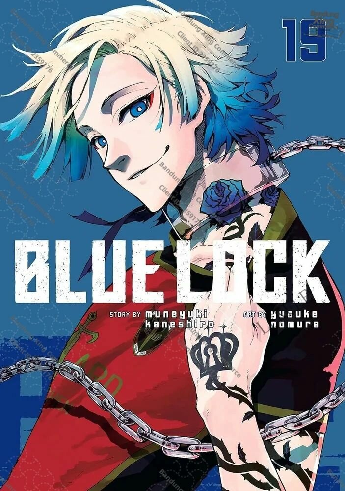 Манга BLUE LOCK. Синяя тюрьма. Vol 1-25 English version