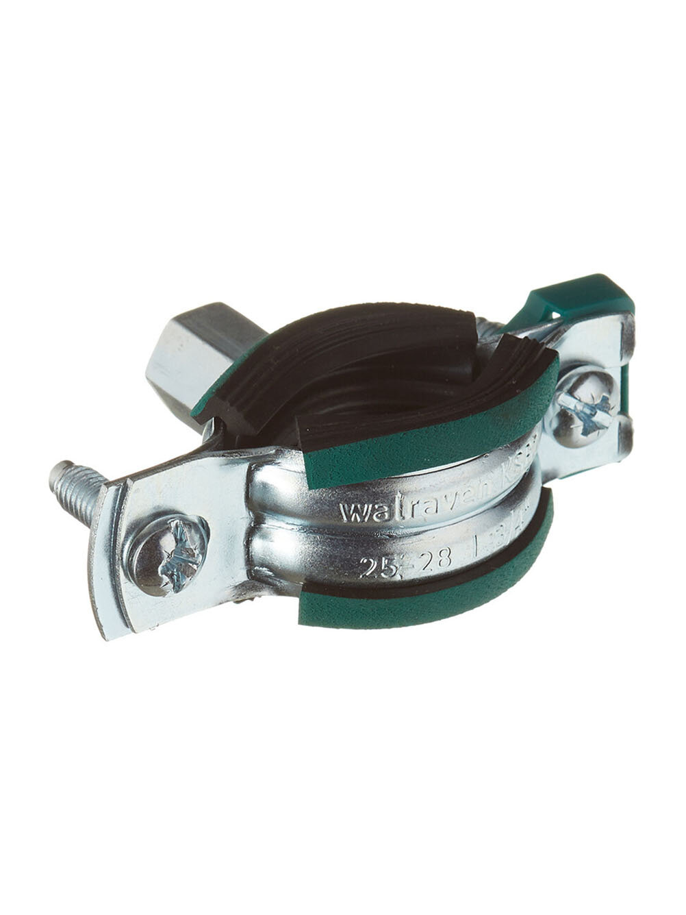 Хомут сантехнический KSB2 3/4 25-28 мм оцинкованная сталь (3396028)