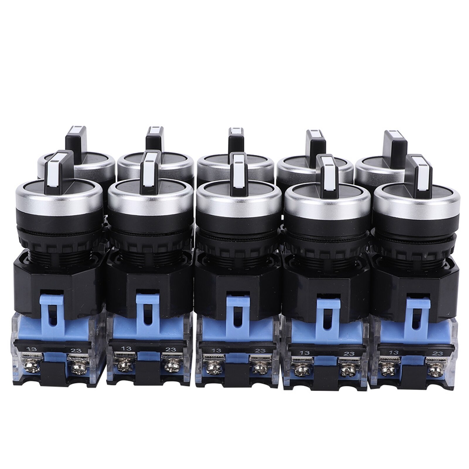 10 шт. BEM38-20X/31 22 мм 3-позиционный самоблокирующийся поворотный переключатель