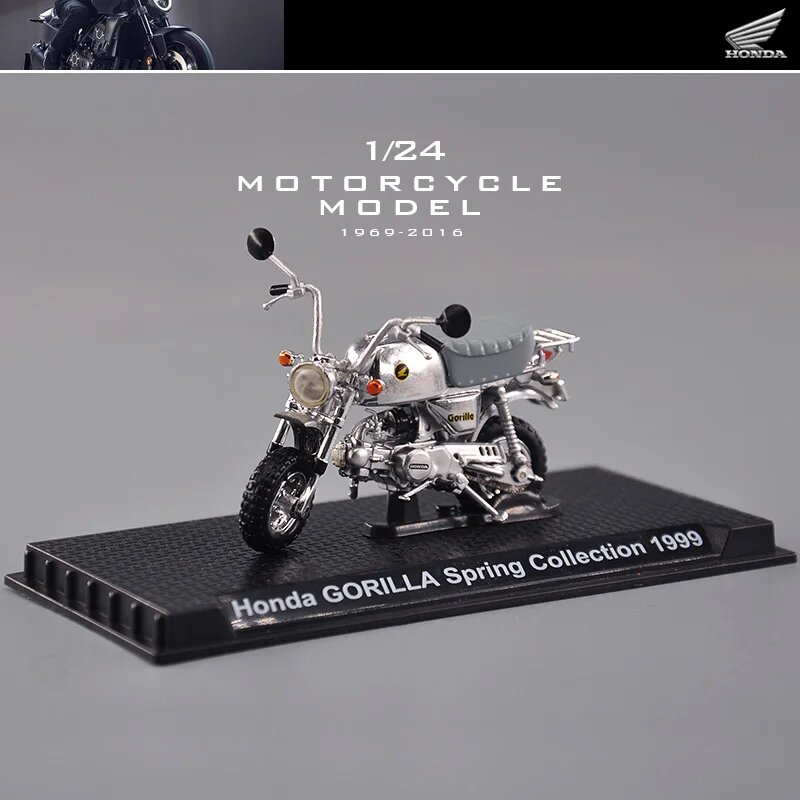 Модель мотоцикла WELLY Honda 1/24 GORILLA SPRING 1999