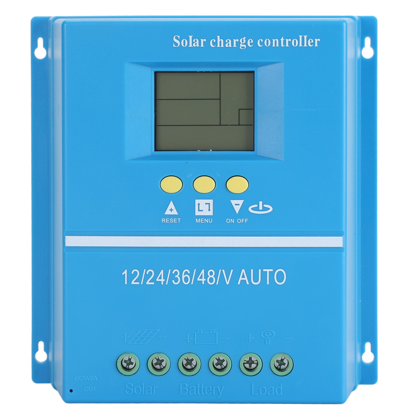 12 В 24 В 36 В 48 В автоматический MPPT контроллер заряда солнечной батареи солнечная панель интеллектуальный регулятор с ЖК-дисплеем для солнечной фотоэлектрической системы 60 А