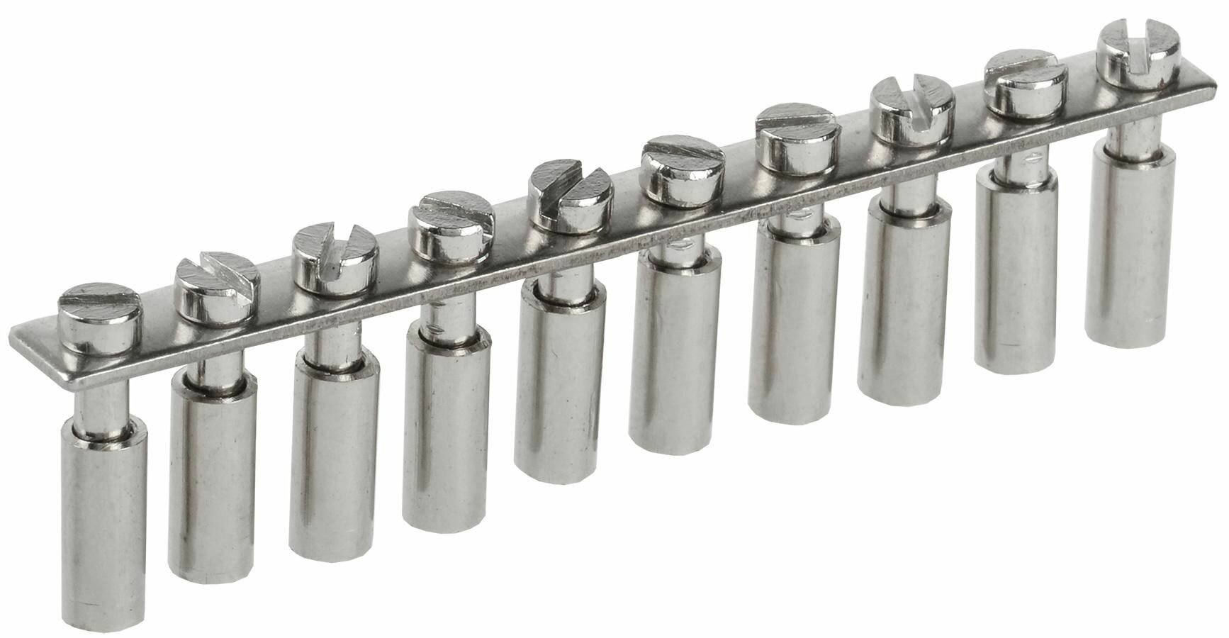 Перемычка для клеммы IEK центральная, для КВИ-2,5 мм2, 10PIN