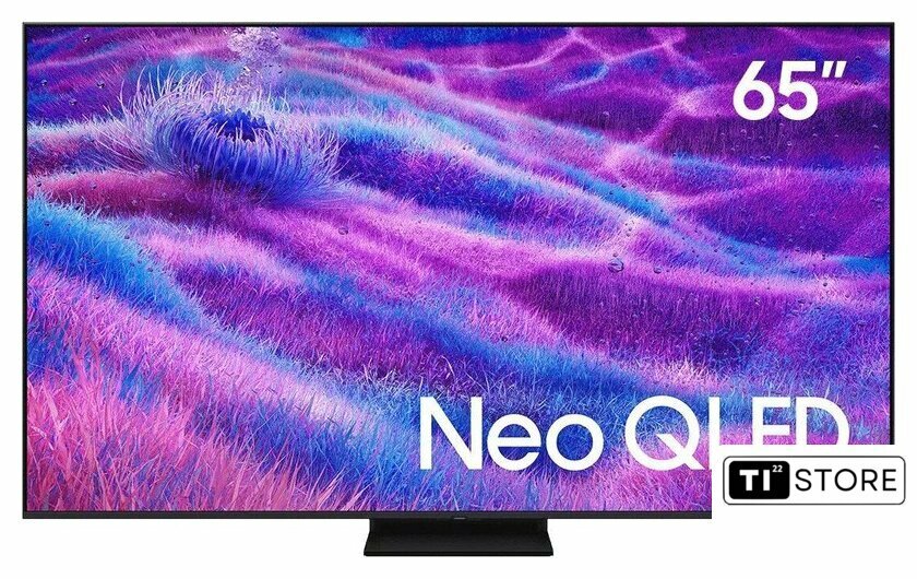 Телевизор Samsung Neo QLED AI QE65QN80FAUXRU 2025, диагональ 65", 4K UHD Smart TV, Tizen OS, Wi-Fi, Bluetooth, Gaming