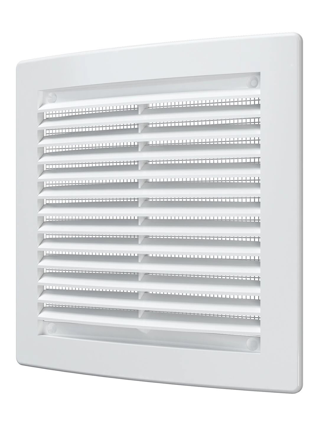 Вентиляционная решетка ERA 1515РЦ 150 x 150 мм, пластиковая, белая