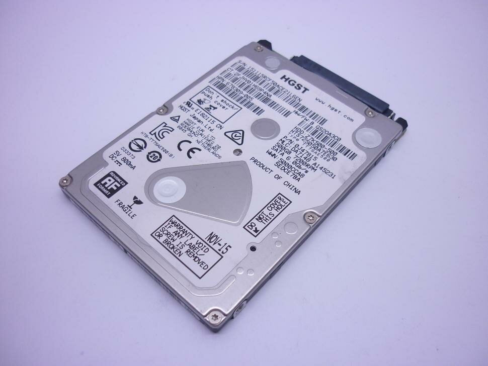 Жесткий диск 2.5" SATA 500GB HGST
