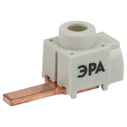 Клемма вводная для мод. обор. КВМ 4-25кв. мм прямая передн. подключение PIN Эра, ЭРА Б0065598 (5 шт.)