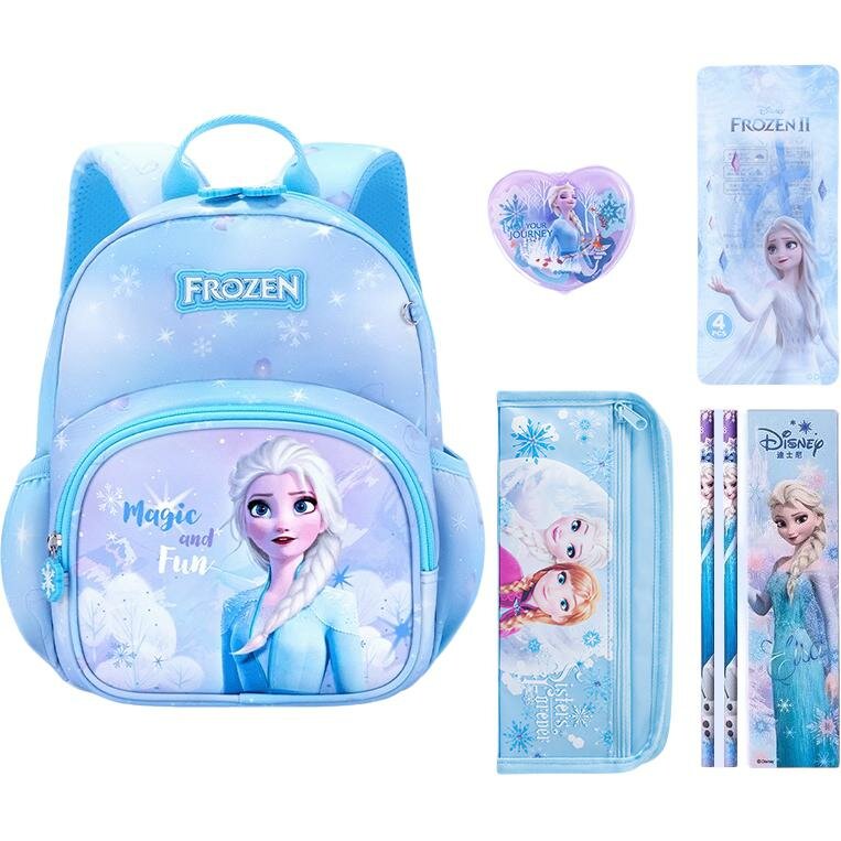 Школьный рюкзак детский Disney Small Multicolor, elsa dream purple, полиэстеровый