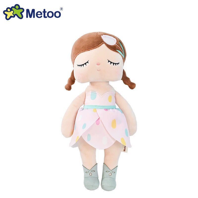 Кукла Metoo Mitu Flower Fairy Angela, новая плюшевая игрушка для девочек, подарок на день рождения розовые