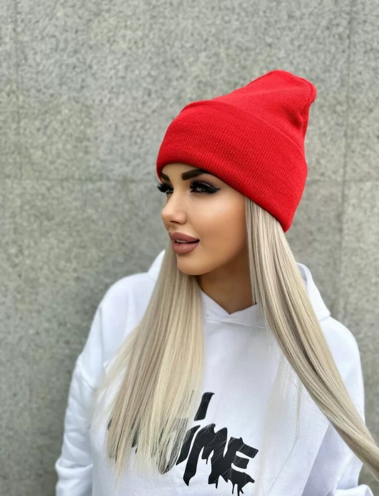 Шапка-бини Базовая коллекция для мужчин и женщин