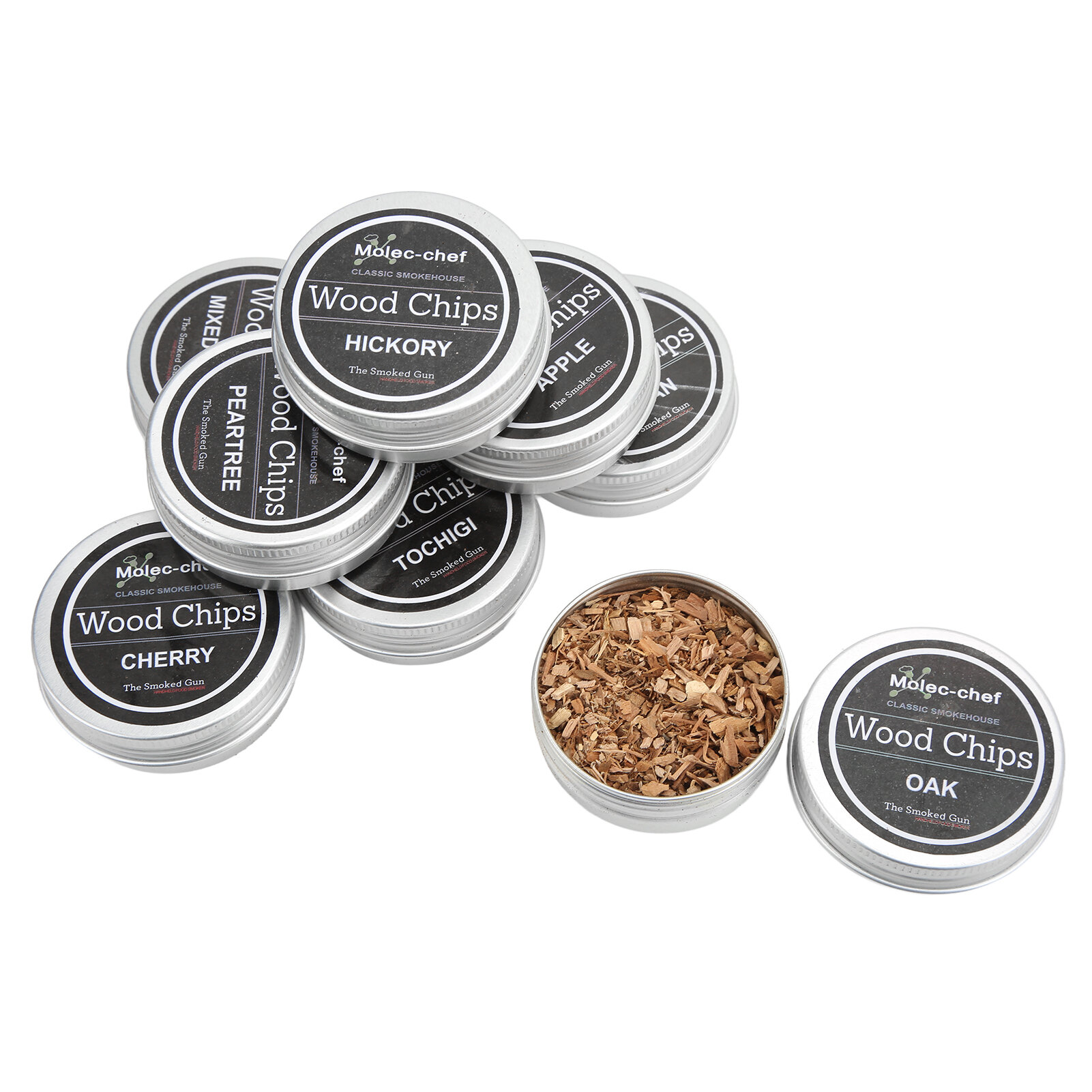 8 древесных стружек для копчения коктейлей