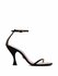 Босоножки THOM BROWNE Stripe-detail sandals, размер 36, black/black