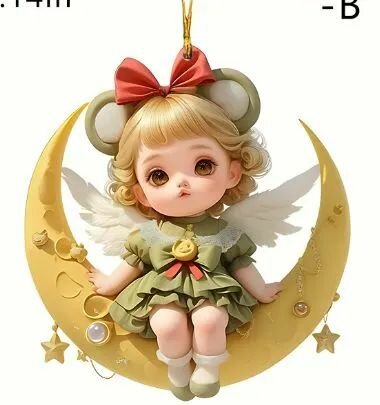 Подвеска "Ангел", для интерьера и автомобиля, подарок на День Святого Валентина