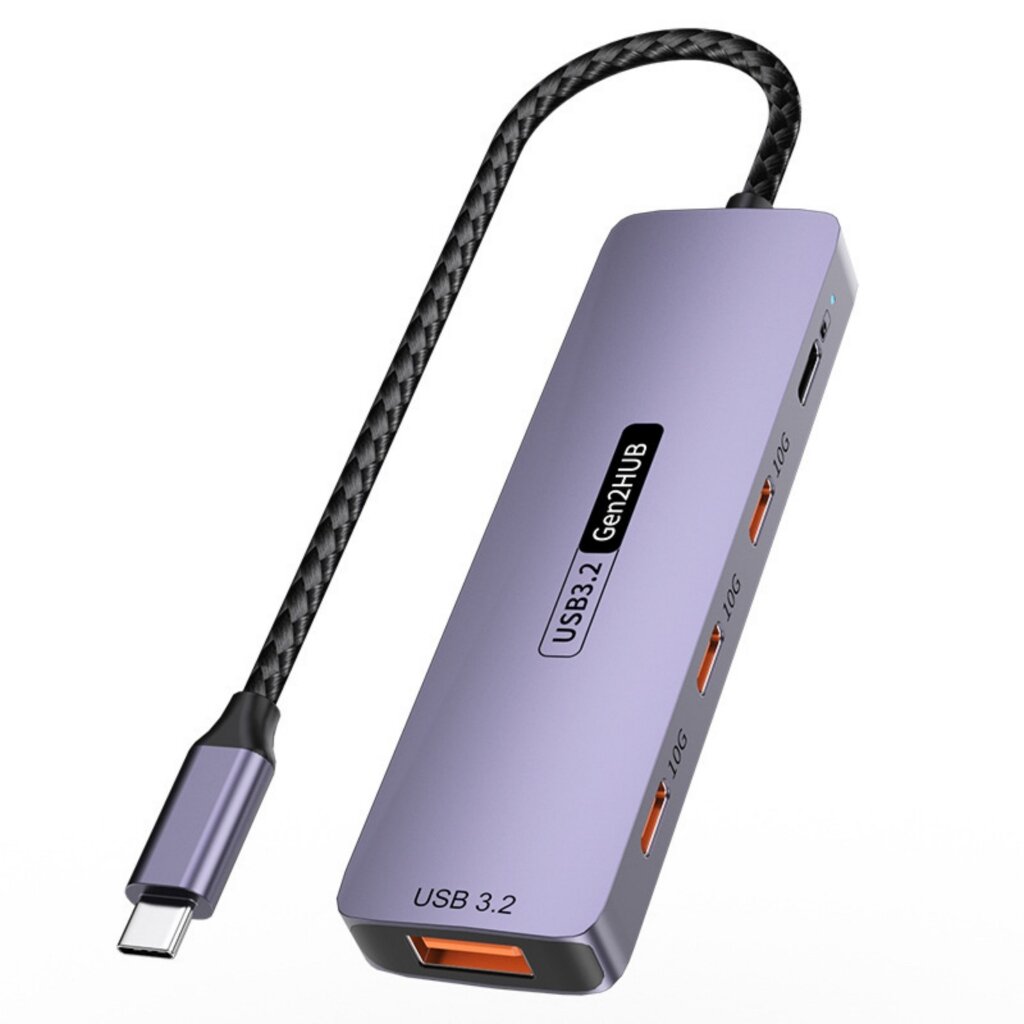 Адаптеры USB C 10G PD100W 140W Для подачи питания на выход 5V 1.5A Для Подключения Приводов Телефонов Ноутбуков
