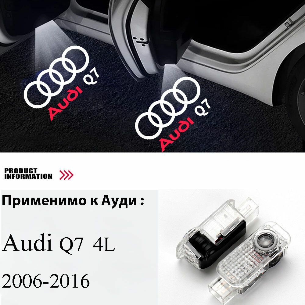 Фары автомобильные, Противотуманная фара, 2 шт, арт. AUDI-Q