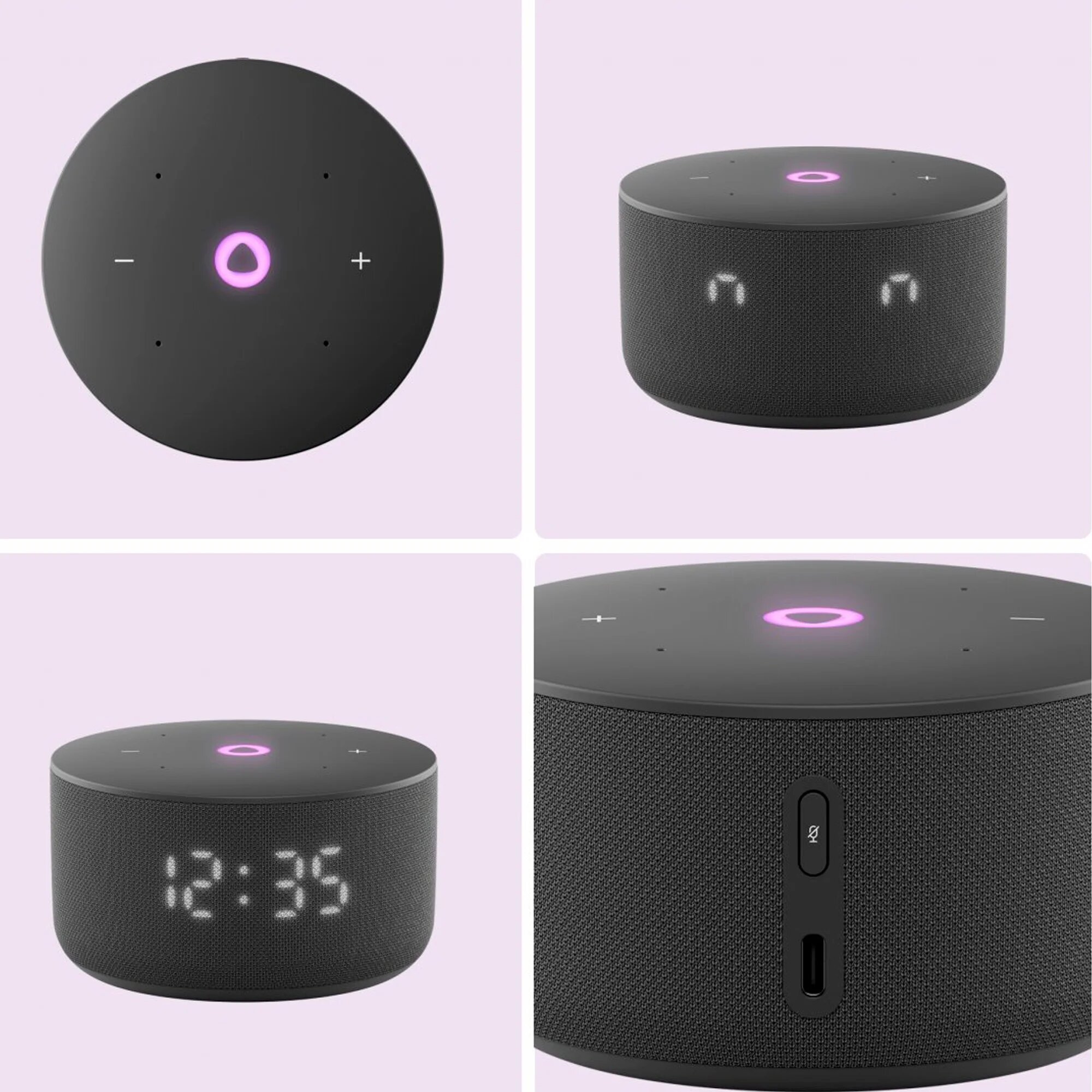 Яндекс Станция Мини 3 black умная колонка с алисой на yagpt