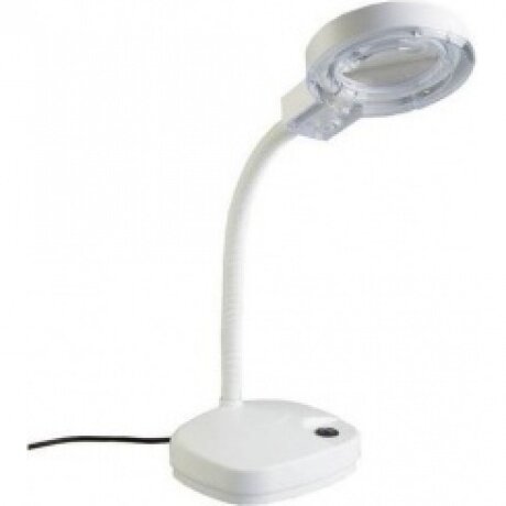 Лупа 8611 3D (3 дптр, 127мм) настольная с подсветкой LED