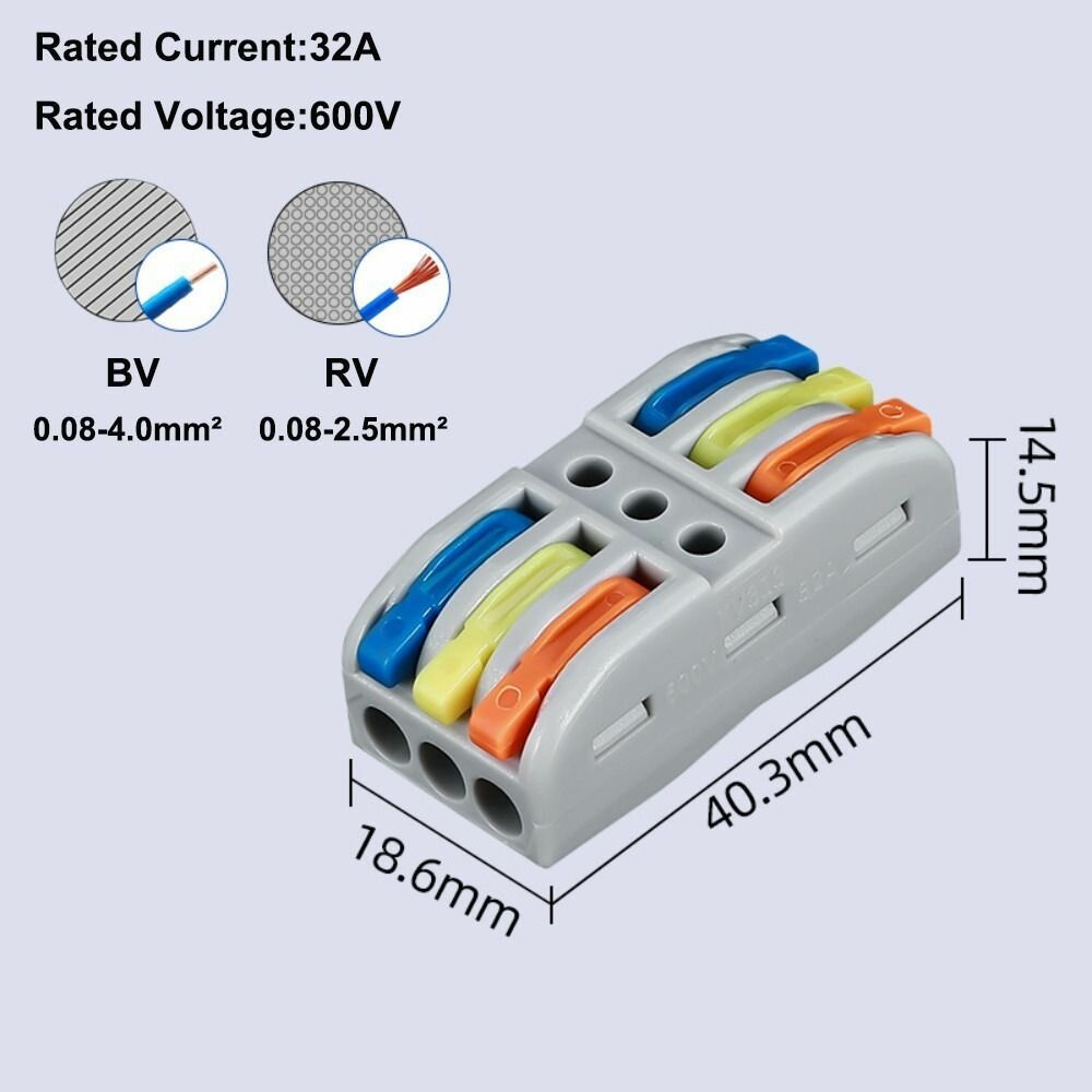 Push-в клеммные колодки