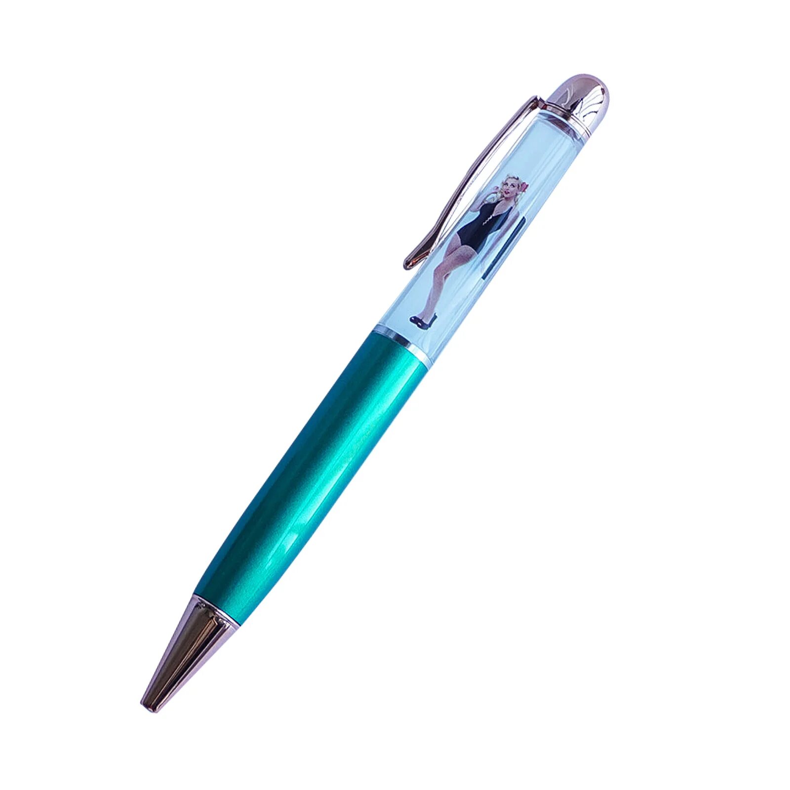 Шариковая ручка Kawaii nude Turquoise