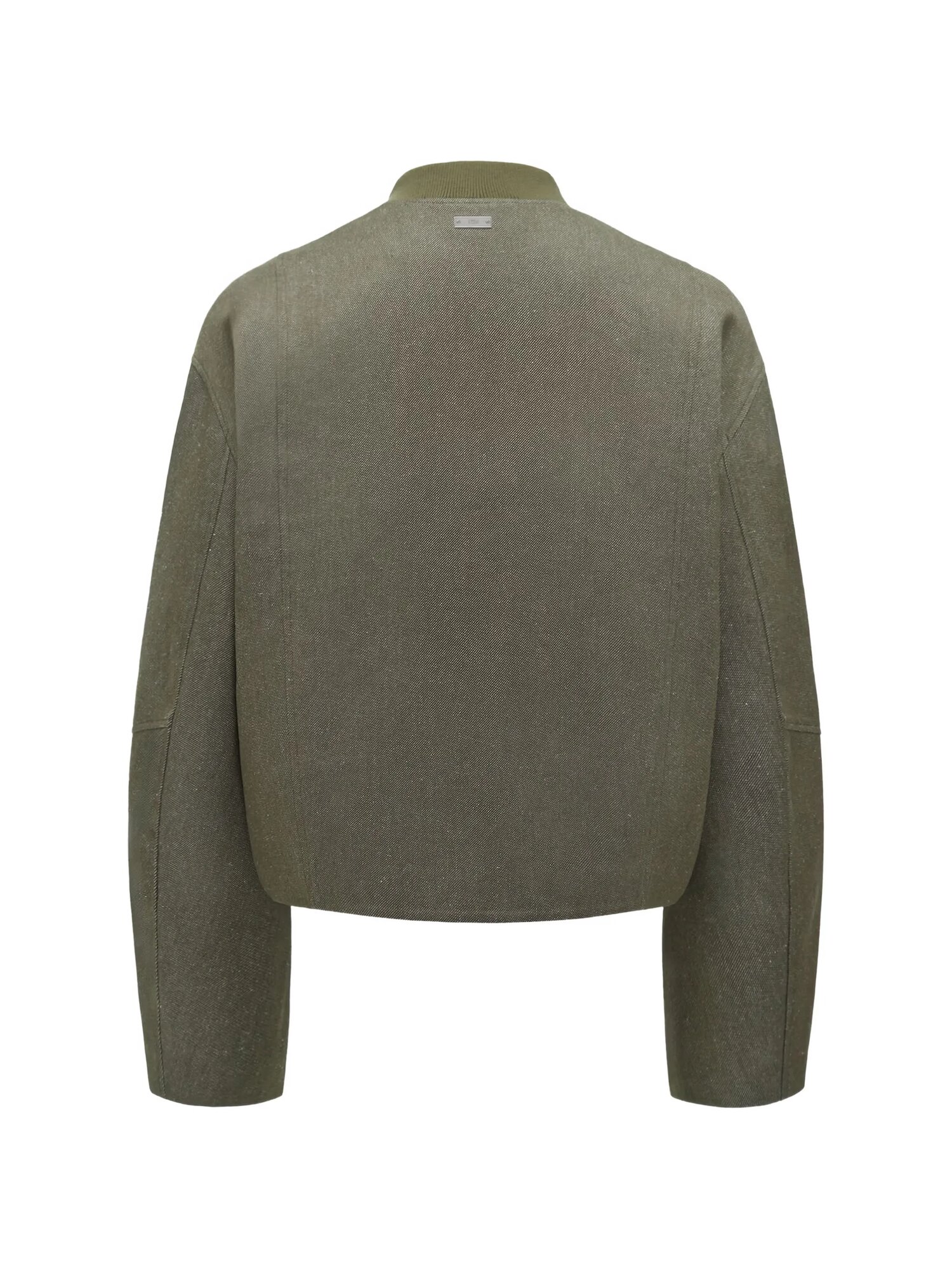 Куртка TEAM WANG Reset panelled zip-up jacket, размер 44, green — фото 1