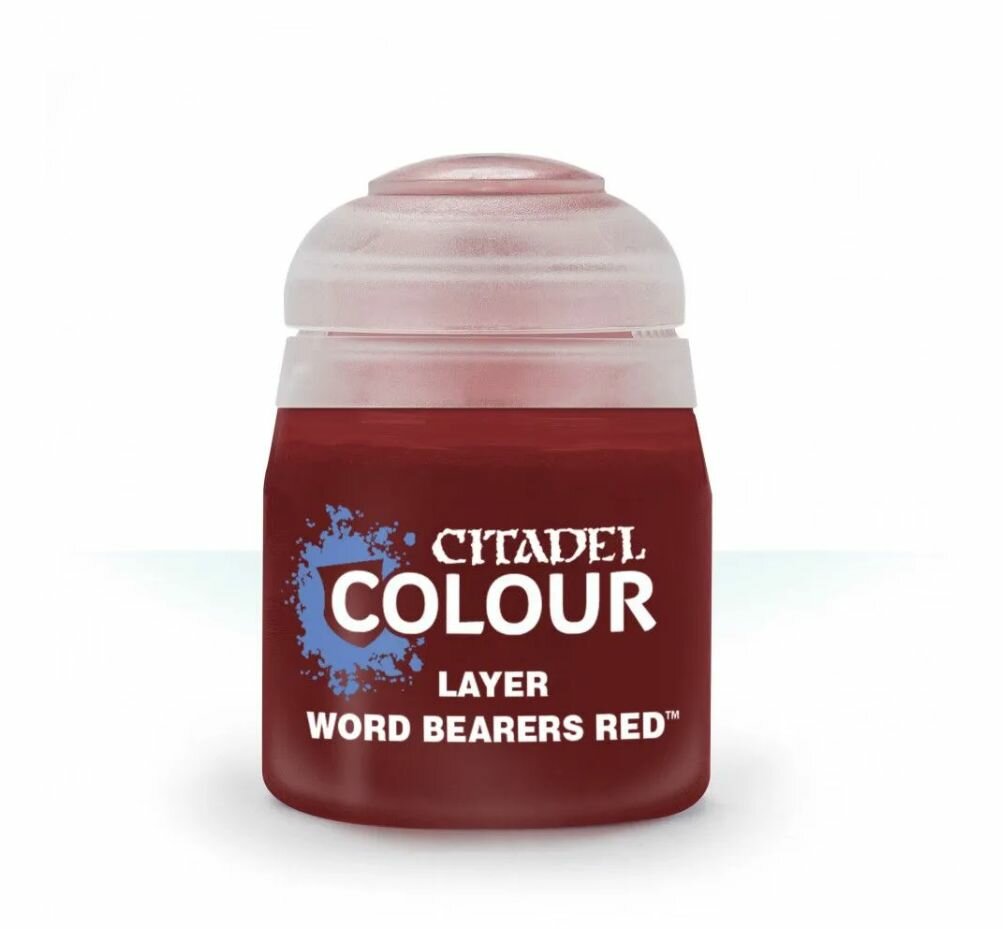 Акриловая краска (12мл) Цитадель Citadel Layer - Word Bearers Red