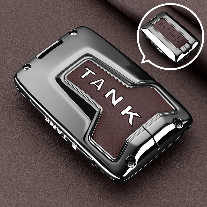 Одиночный чехол для ключа Tank 300/400/500/700 в цвете Рыцарский коричневый