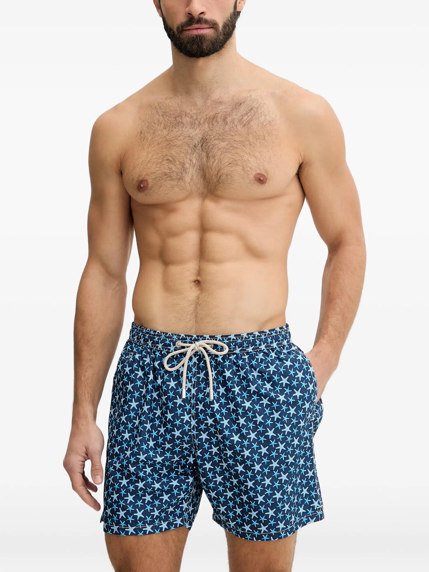 Шорты для плавания Starfish-print drawstring swim shorts