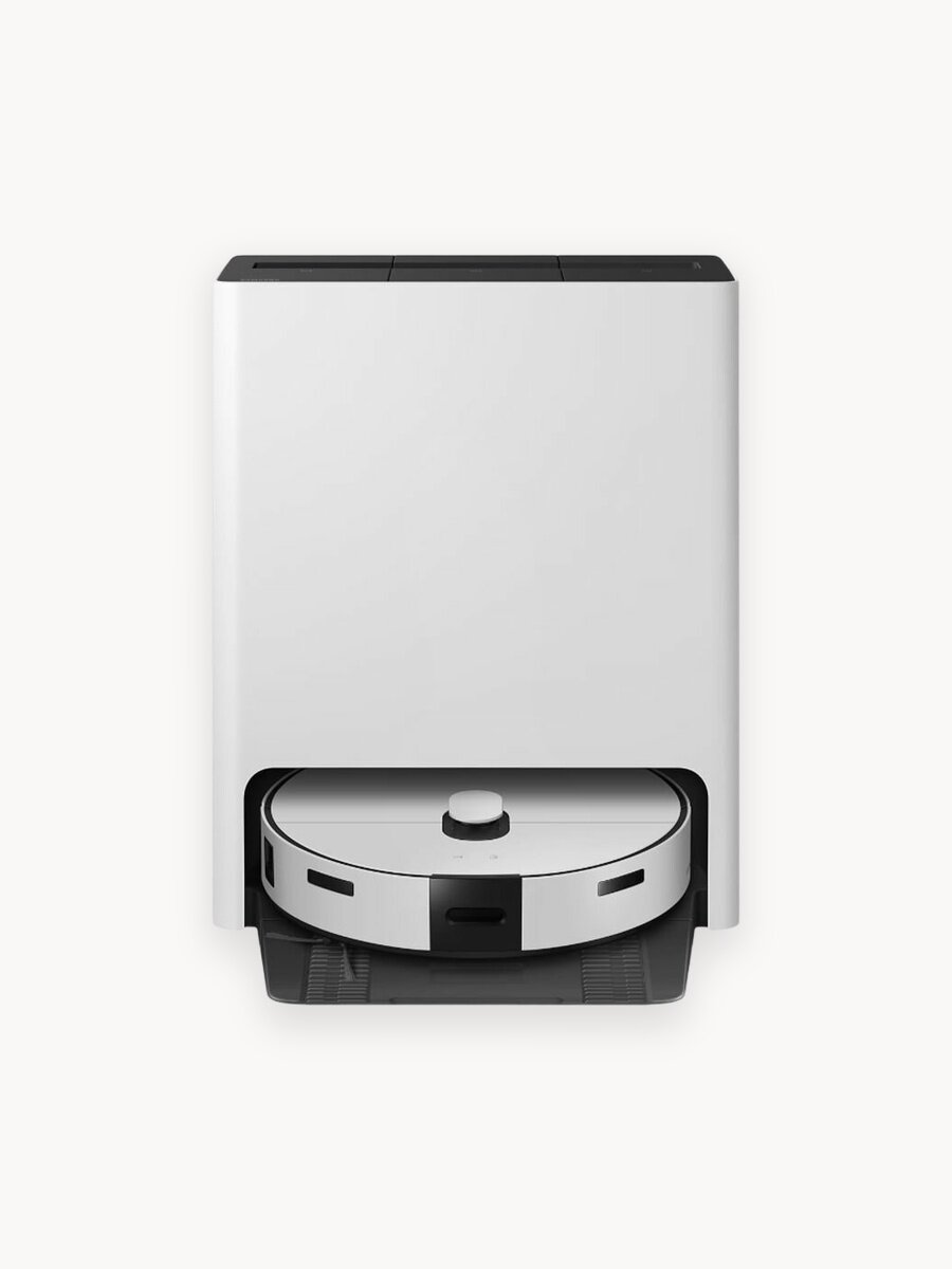 Робот-пылесос Samsung Jet Bot Combo Steam VR7MD96514G/EV со станцией самоочистки, для сухой и влажной уборки, 4 режимами, wifi подключением, серый