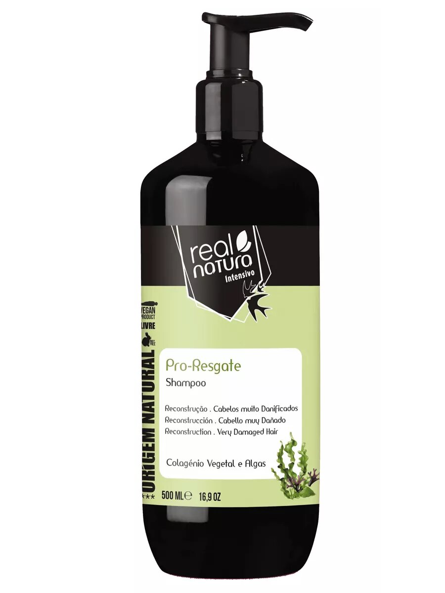 Real Natura В Шампунь для волос Shampoo Pro-Resgate 500 мл