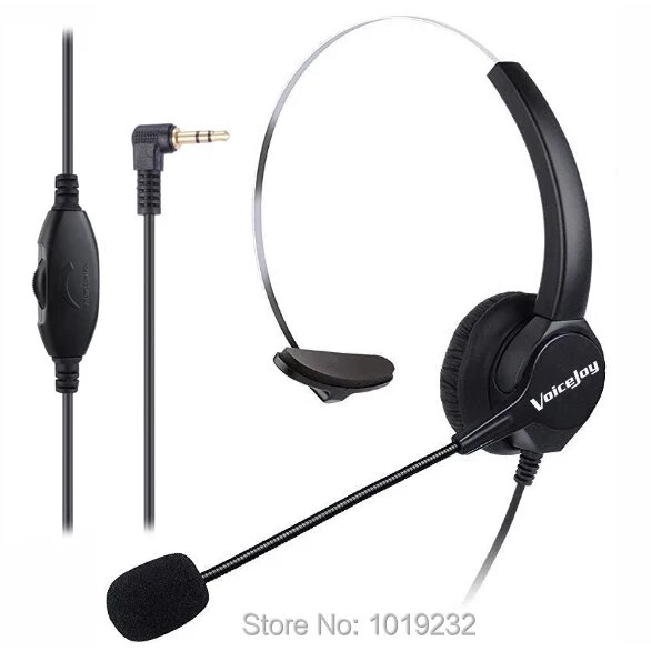 Проводная офисная гарнитура 2.5 мм для Cisco Linksys