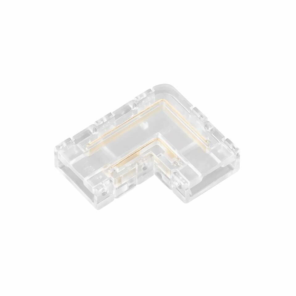 047195 Коннектор угловой FIX-MONO-8mm-2pin-STS (Arlight, Прозрачный)