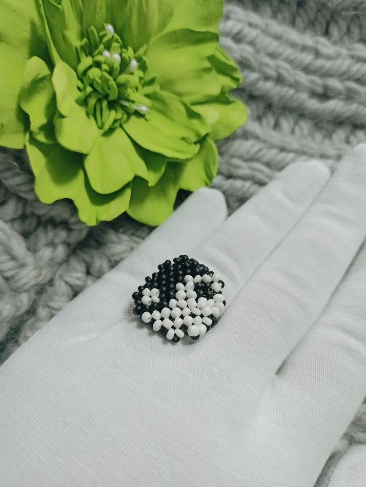 Кольцо, бисер