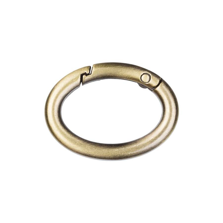 GH-329 Карабин "овал" 29х39 мм 10 шт. №03 под бронзу