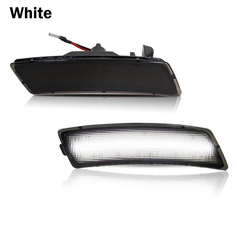 2 шт. LED габаритные огни Smoked White для VW Tiguan 2018+ Beetle 2012-2019