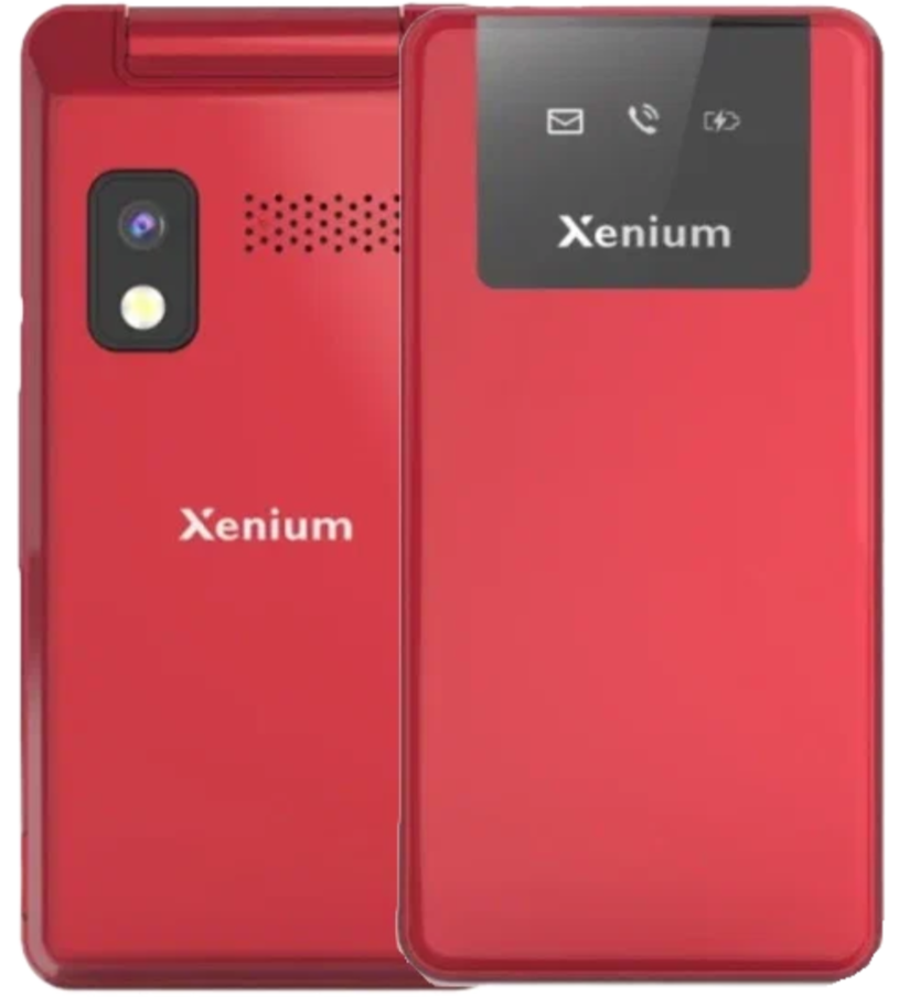 Мобильный телефон Xenium X600 Красный 2 sim 2.8″ цветной 2G 1000 mAh