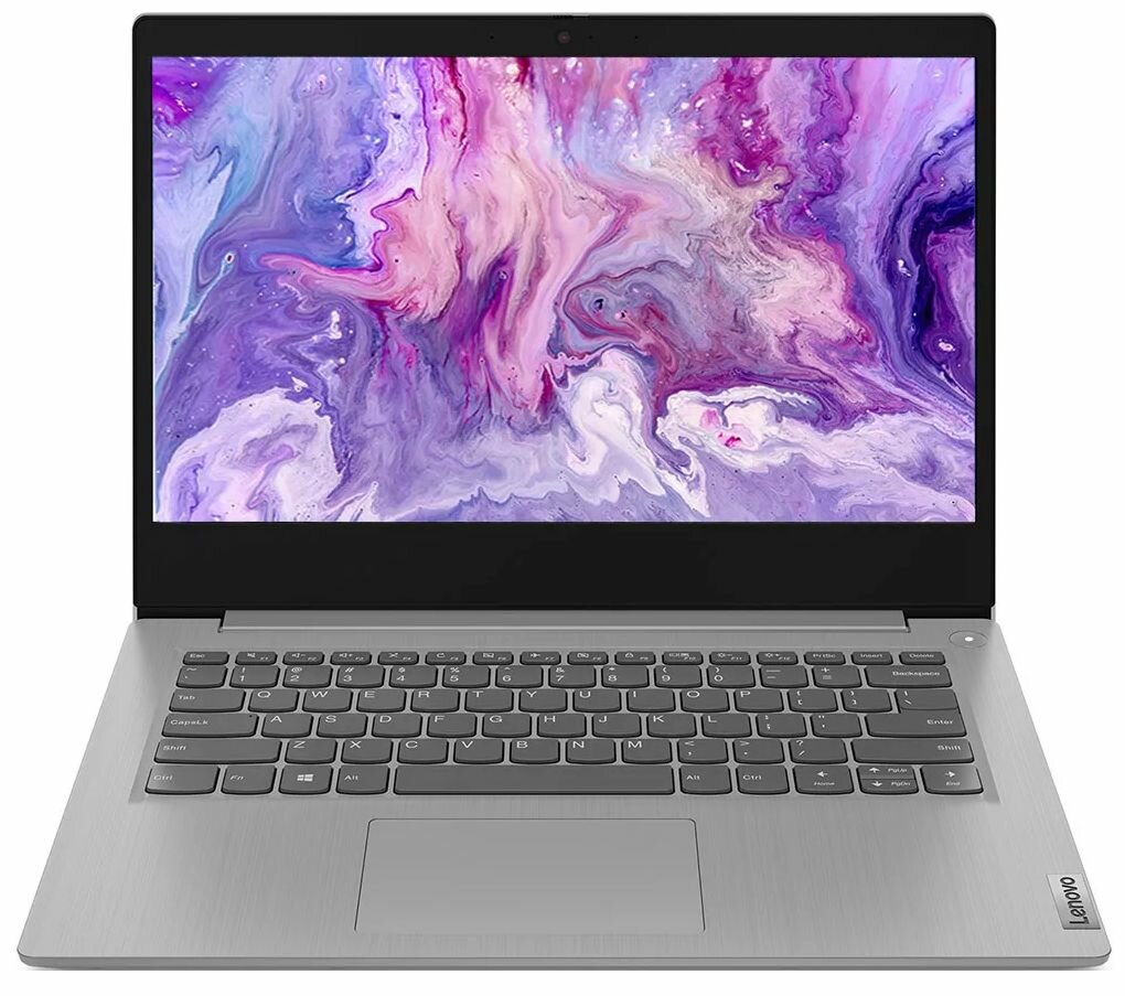 14" Ноутбук Lenovo IdeaPad 3 14ITL6 (82H7009QRK) серый - 1920x1080, IPS, Intel Pentium Gold 7505, ядра: 2 x 2 ГГц, 8 ГБ, SSD 256 ГБ, Intel UHD Graphics, W10Pro