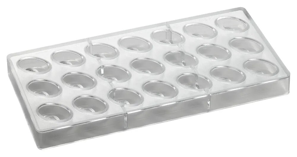 Форма для шоколадных конфет пралине овальная "PC44FR"