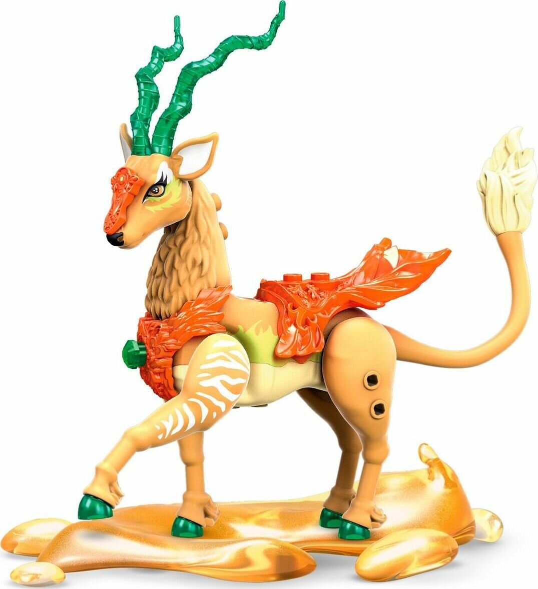 Конструктор Mega Construx Crystal Creatures с блестками и слизью, серия 2, 9 мистических существ