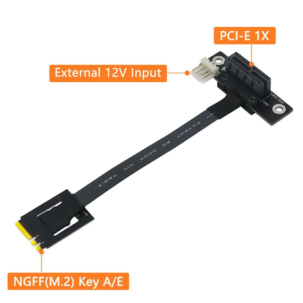 XT-XINTE Адаптер M.2 NGFF PCI-E 1X