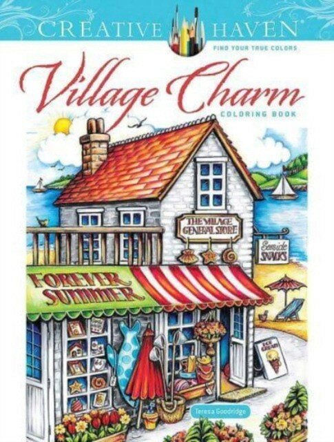 Goodridge Teresa "Creative Haven Village Charm Coloring Book"