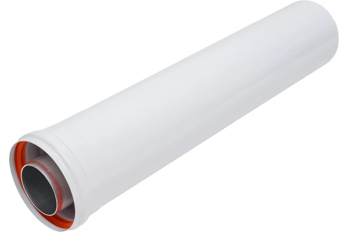 KRATS Удлинитель дымохода коакс. раструбн. 60/100 L 500 (20 шт/уп) Y-05M