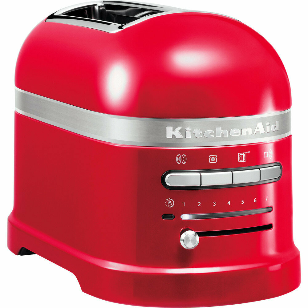 Тостер KitchenAid "Artisan" 5KMT2204EER, 2 отделения, 1250Вт, красный