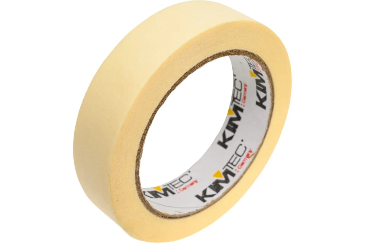 KIM TEC Малярная лента 25 мм 50 м для окраски, долговечная основа 05-01-02 11605936