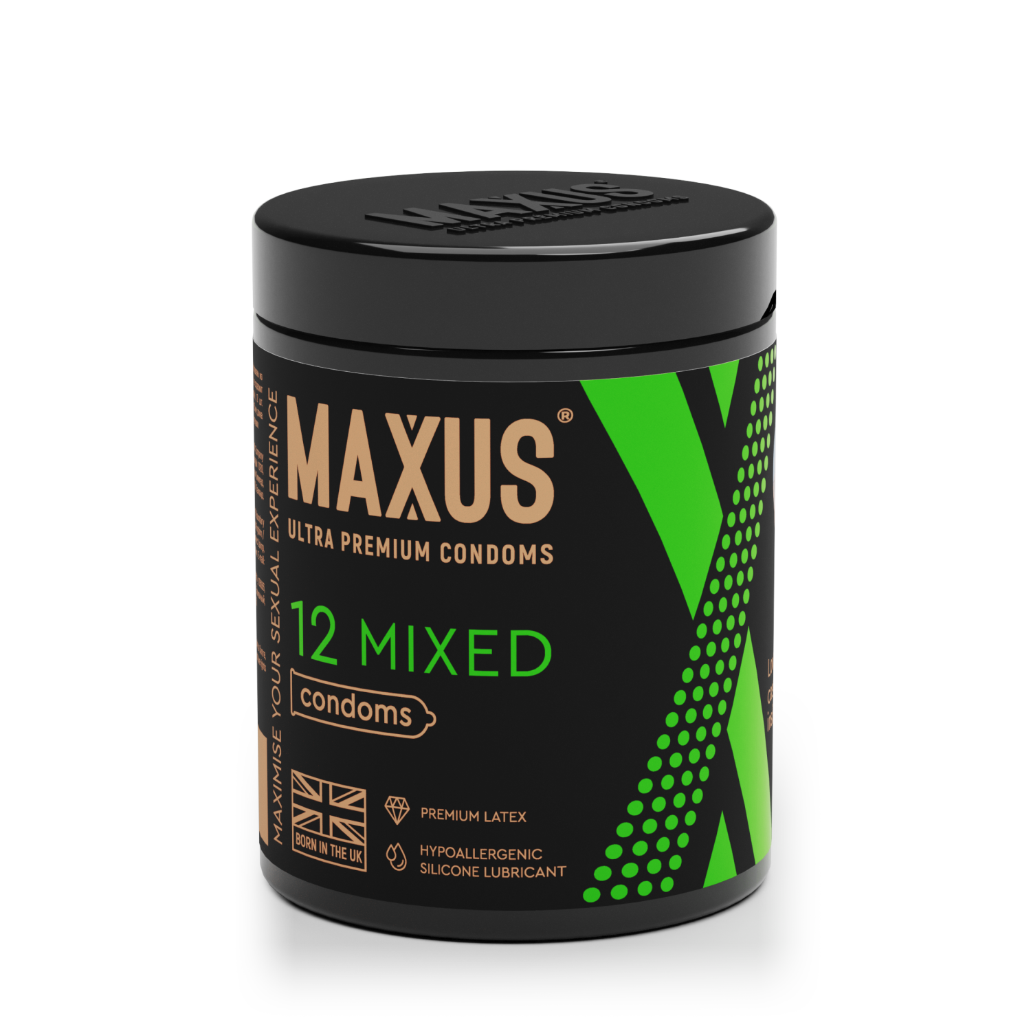 Презервативы MAXUS Mixed, 12 шт Maxus Презервативы MAXUS Mixed, 12 шт