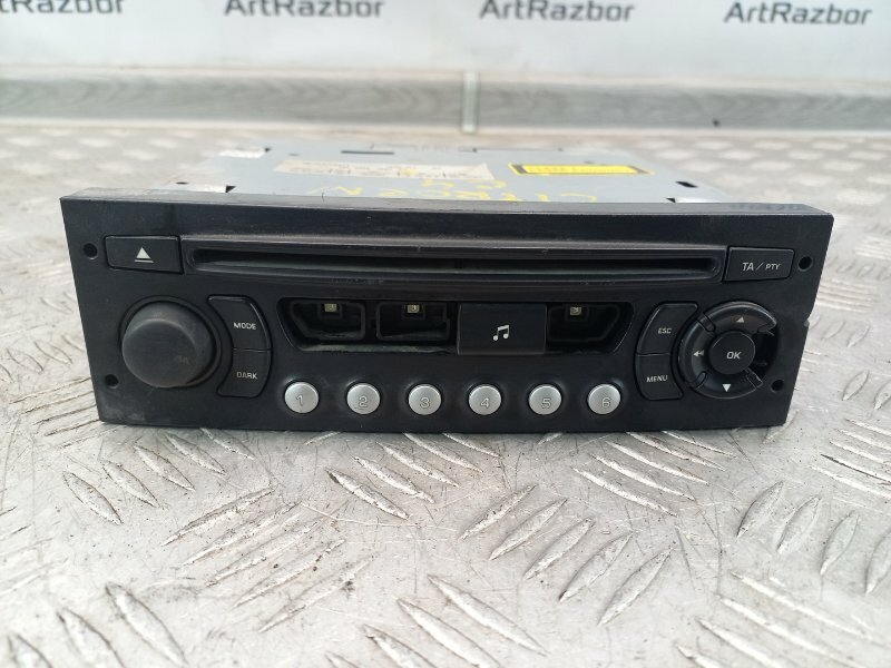 Б/У Магнитола Citroen C4 1 / Ситроен C4 1