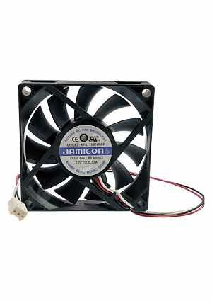 KF0715B1HM-R, вентилятор 12В 70х70х15 мм подшипник качения (2 шт.)