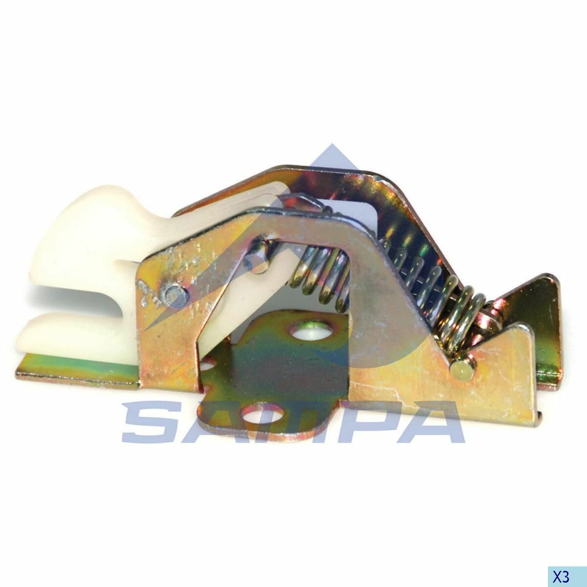 Замок капота RH/LH RVI Midlum/Premium/Kerax 078.298 SAMPA