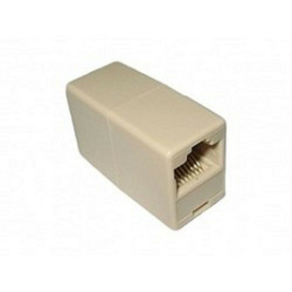 Vcom Переходник VTE7713-1 10 Модуль RJ-45 - RJ-45 проходной, кат. 5e 10 шт. в уп-ке , блистер 693751088607
