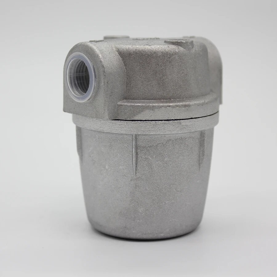 Алюминиевый масляный фильтр 1/4"-3/8", Цвет: 3 of 8 inch